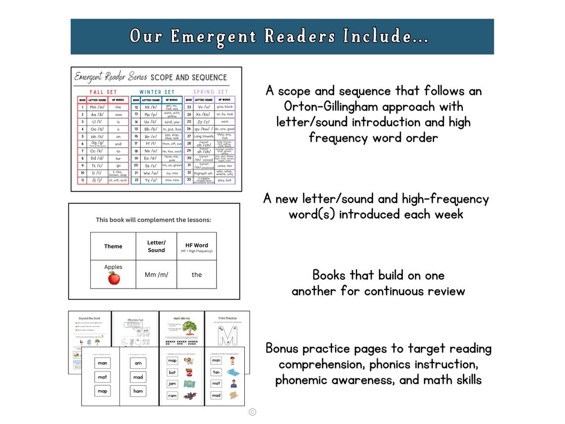 Land Ecosystems Theme Emergent Reader Book | Letter S | Orton ...