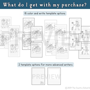 Firefighter Theme Writing Paper | Fire Safety Week | Friendly Letter ...