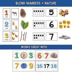 Numbers 1-20 Math Games and Flashcards BUNDLE | Preschool Pre-k ...
