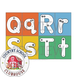 Alphabet ABC Letter Formation Flashcards | Handwriting | Orton ...