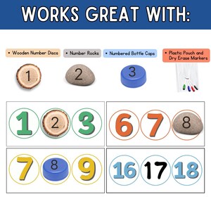 Missing Numbers 1-20 | Counting, Number Order | Preschool, Pre-k ...