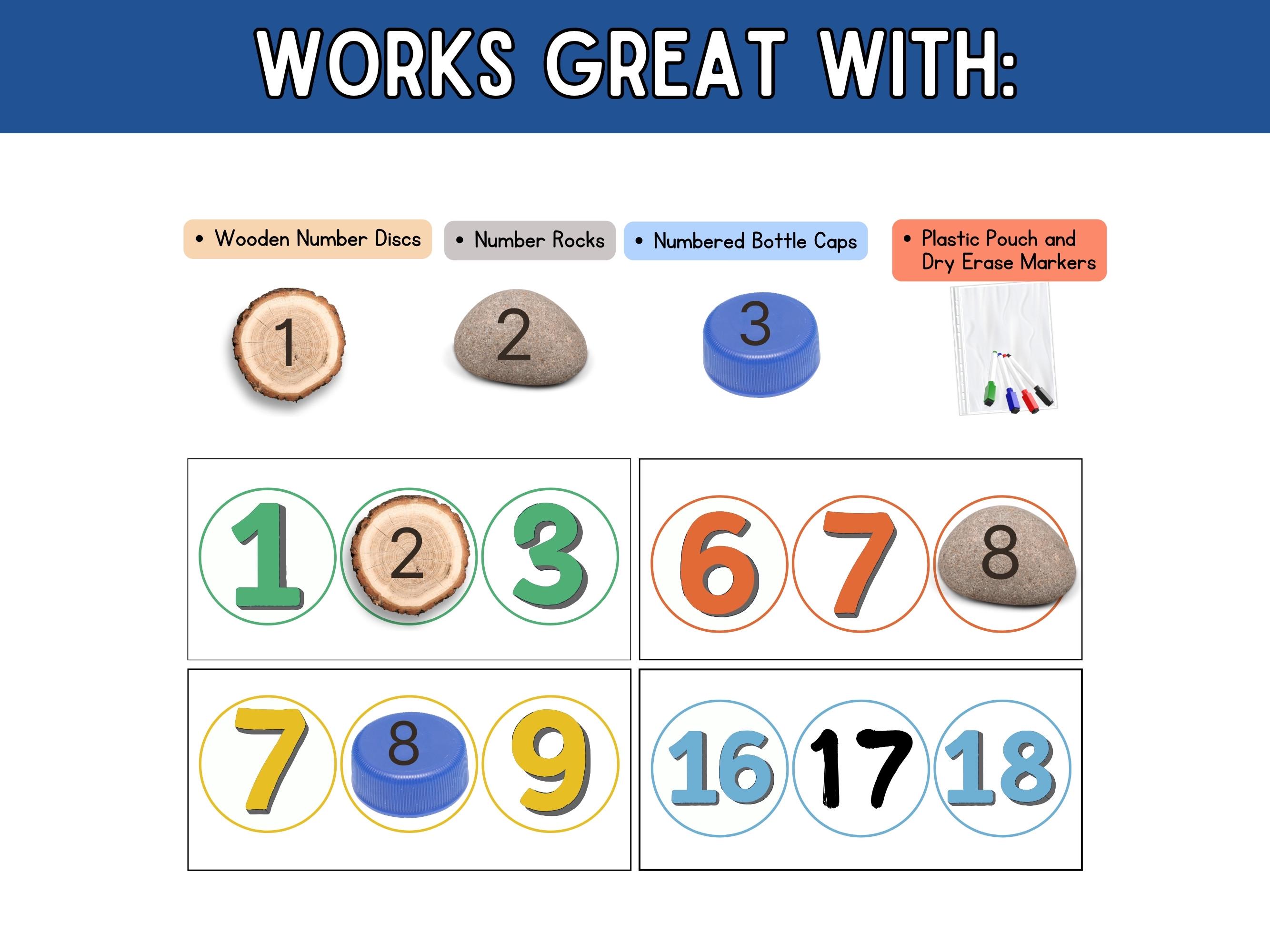 Missing Numbers 1-20 | Counting, Number Order | Preschool, Pre-k ...