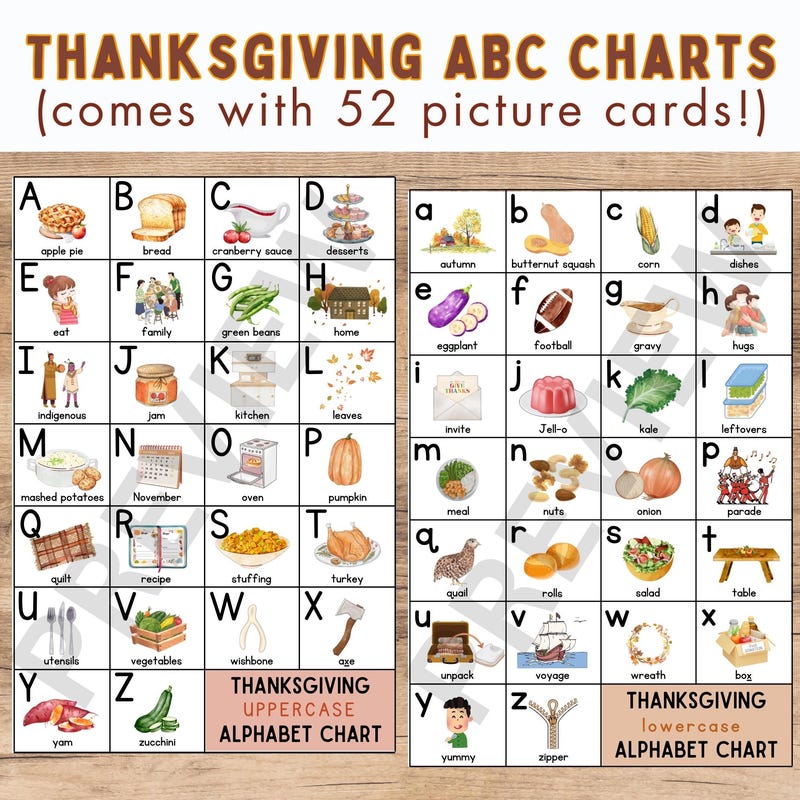 Thanksgiving Letters - Etsy