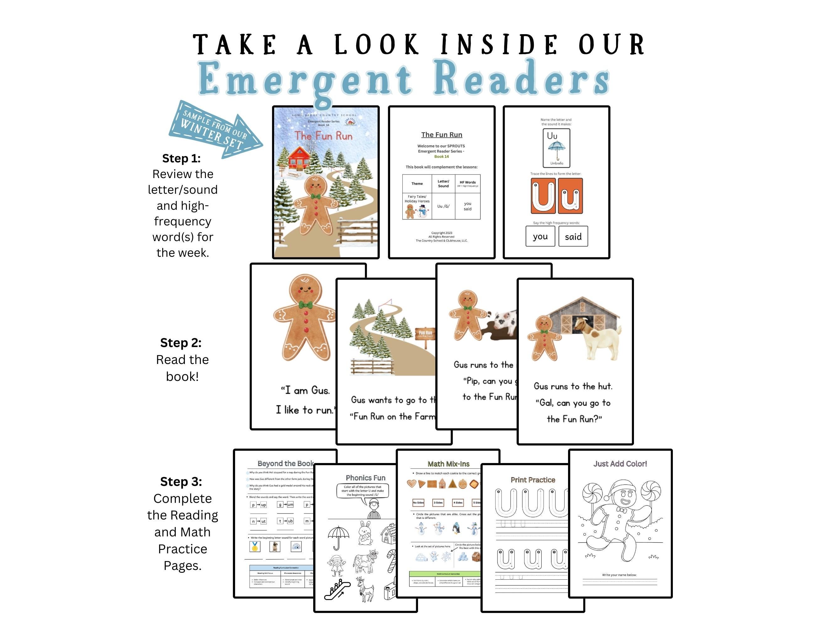 Kindergarten Curriculum Winter Sample Week | Nature-based Outdoor ...