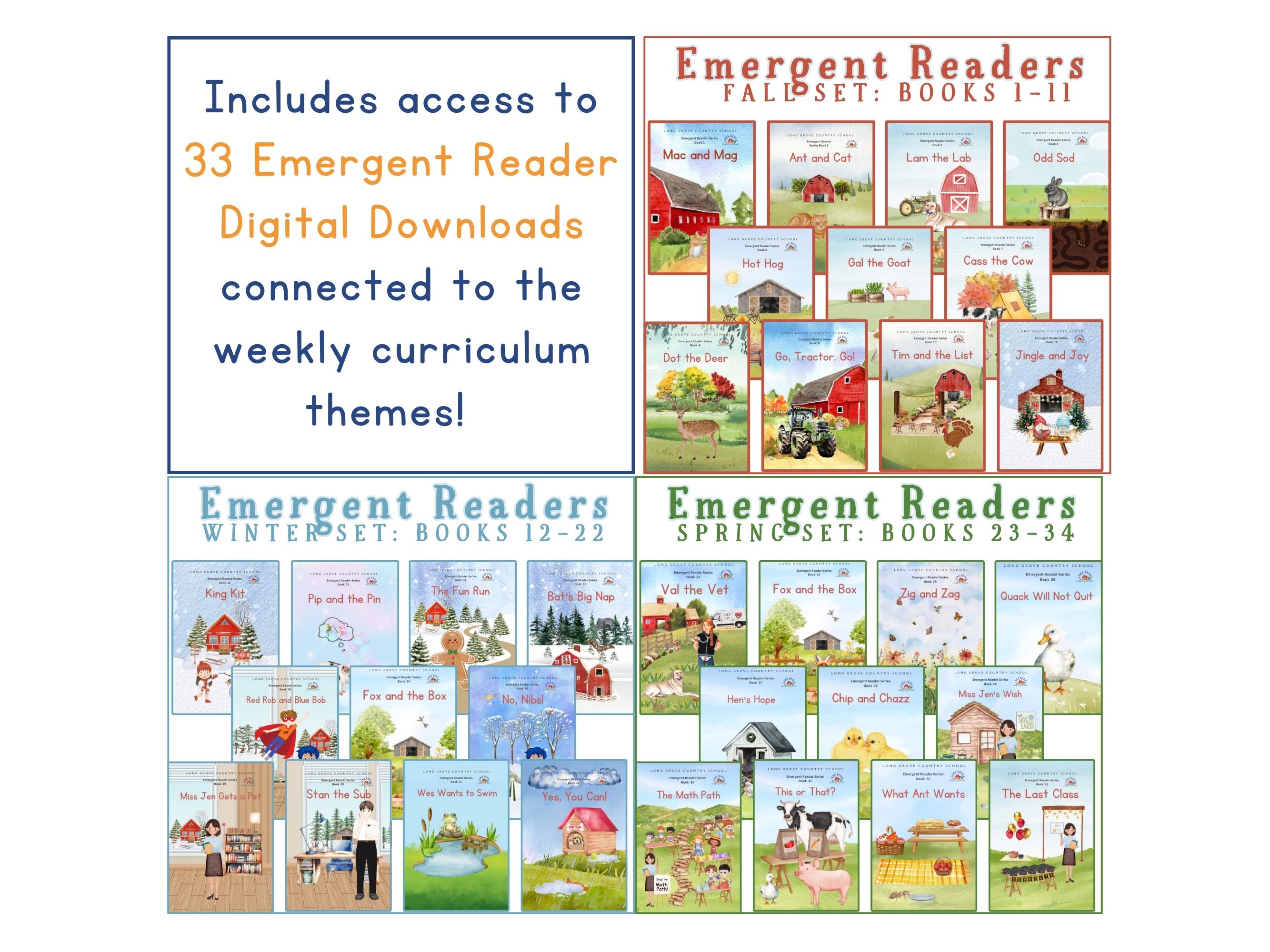 Preschool, Pre-k, and Kindergarten Curriculum BUNDLE | Year-long ...