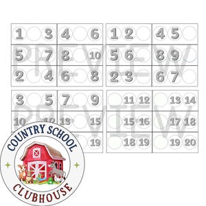 Missing Numbers 1-20 | Counting, Number Order | Preschool, Pre-k ...