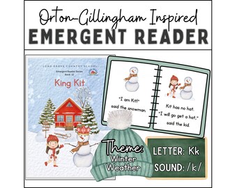 Fairy Tales Theme Emergent Reader Book | Letter P | Orton Gillingham ...