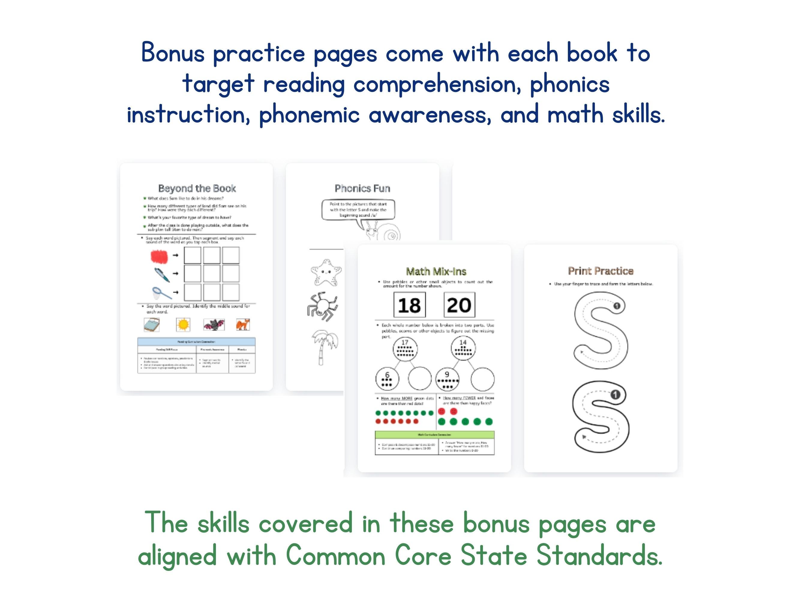 Land Ecosystems Theme Emergent Reader Book | Letter S | Orton ...