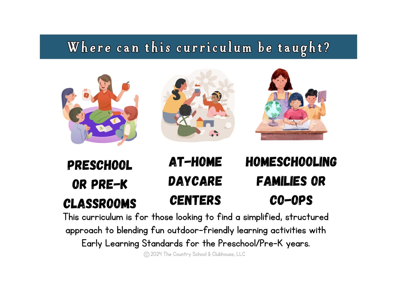 Pre-k Curriculum Spring Sample Week | Nature-based Outdoor Learning ...