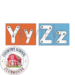 Alphabet ABC Letter Formation Flashcards | Handwriting | Orton ...