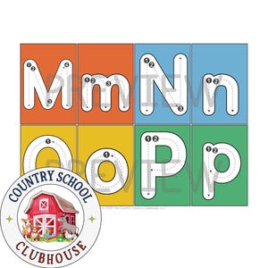 Alphabet ABC Letter Formation Flashcards | Handwriting | Orton ...