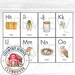 Alphabet ABC Flashcards | Farm Theme | Letter Recognition | Orton ...