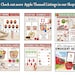 Apple Theme Math BUNDLE | Number Counting 1-20 | Hands-on Math Games ...