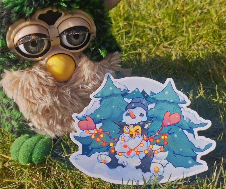 Seasonal Furby Sticker Pack - Etsy