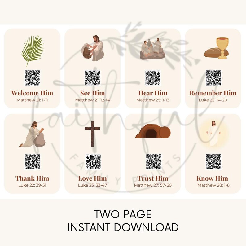 Walk With Jesus Flip Book | Holy Week Advent | Easter Craft for Kids ...