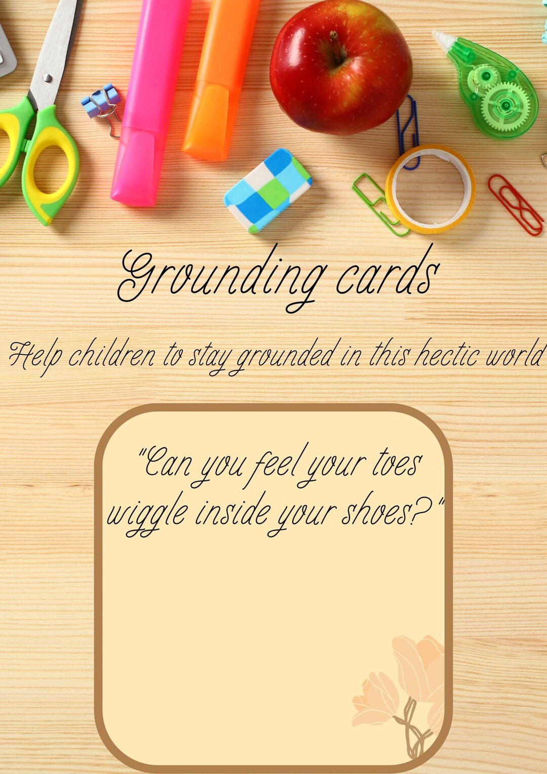Grounding Cards - Etsy