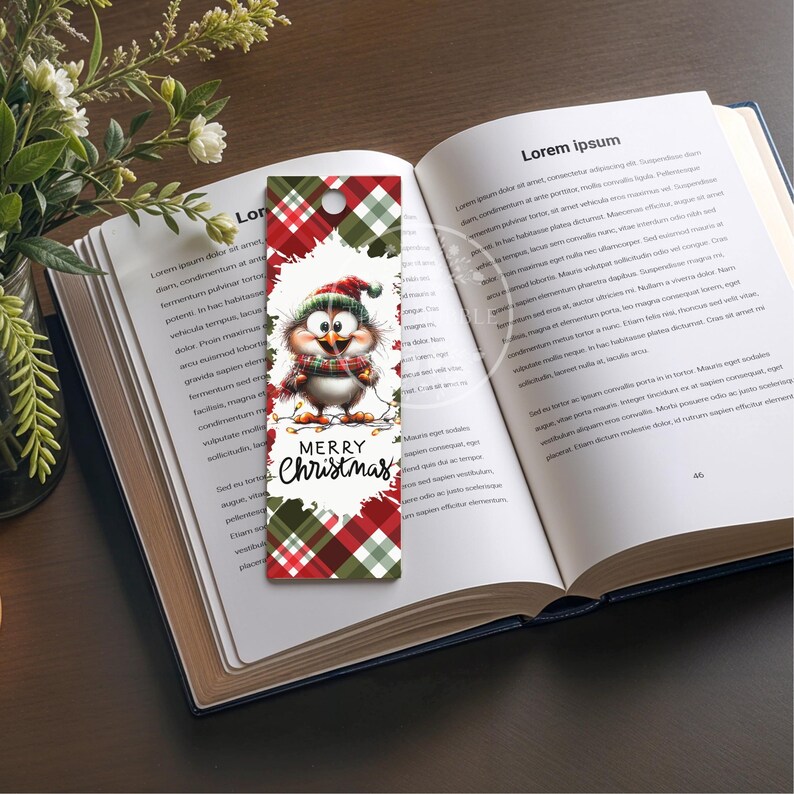 Funny Christmas Bookmark Printables, Quirky Christmas, Christmas ...