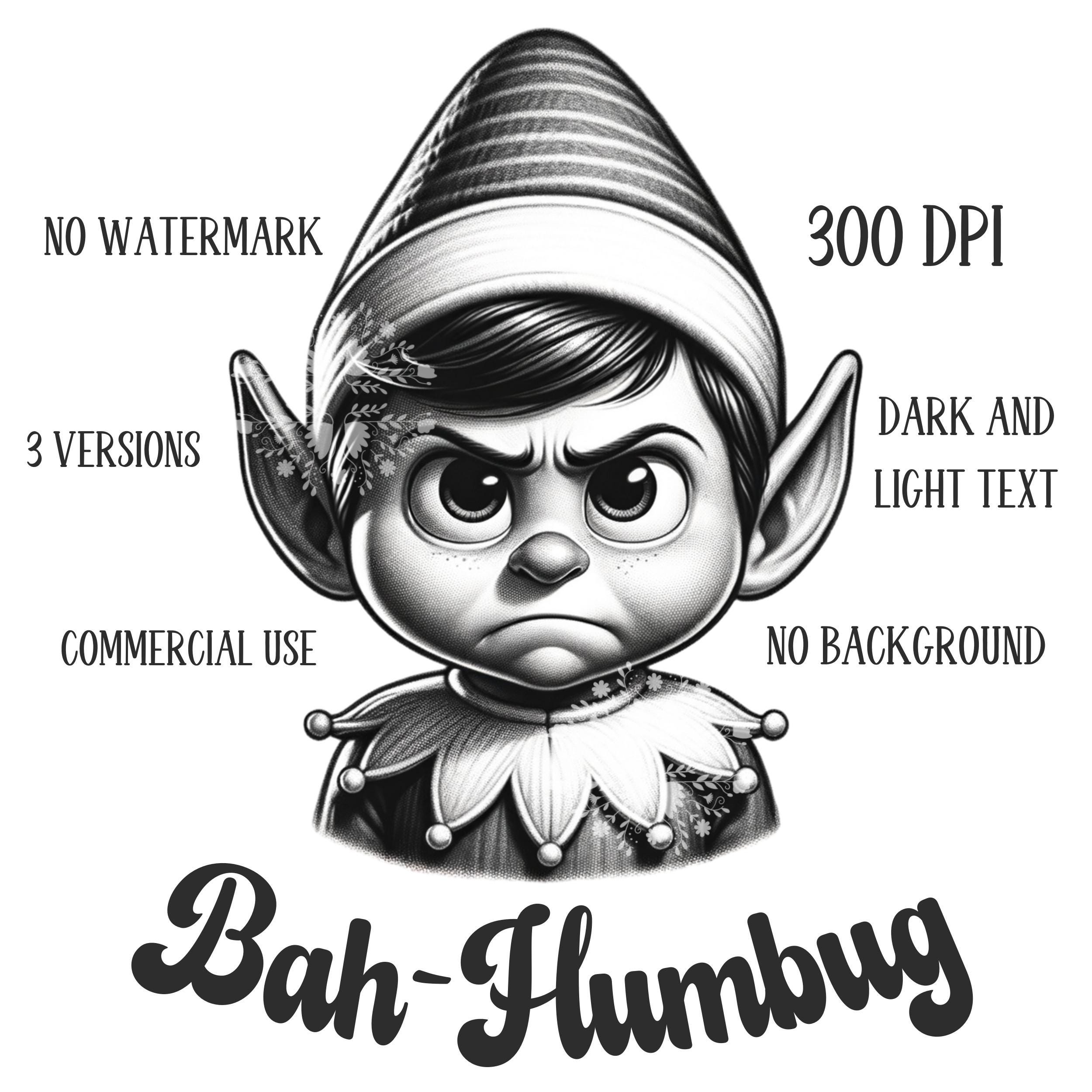 Grumpy Christmas Elf PNG Grumpy Elf PNG Christmas Elf Clipart Grumpy ...