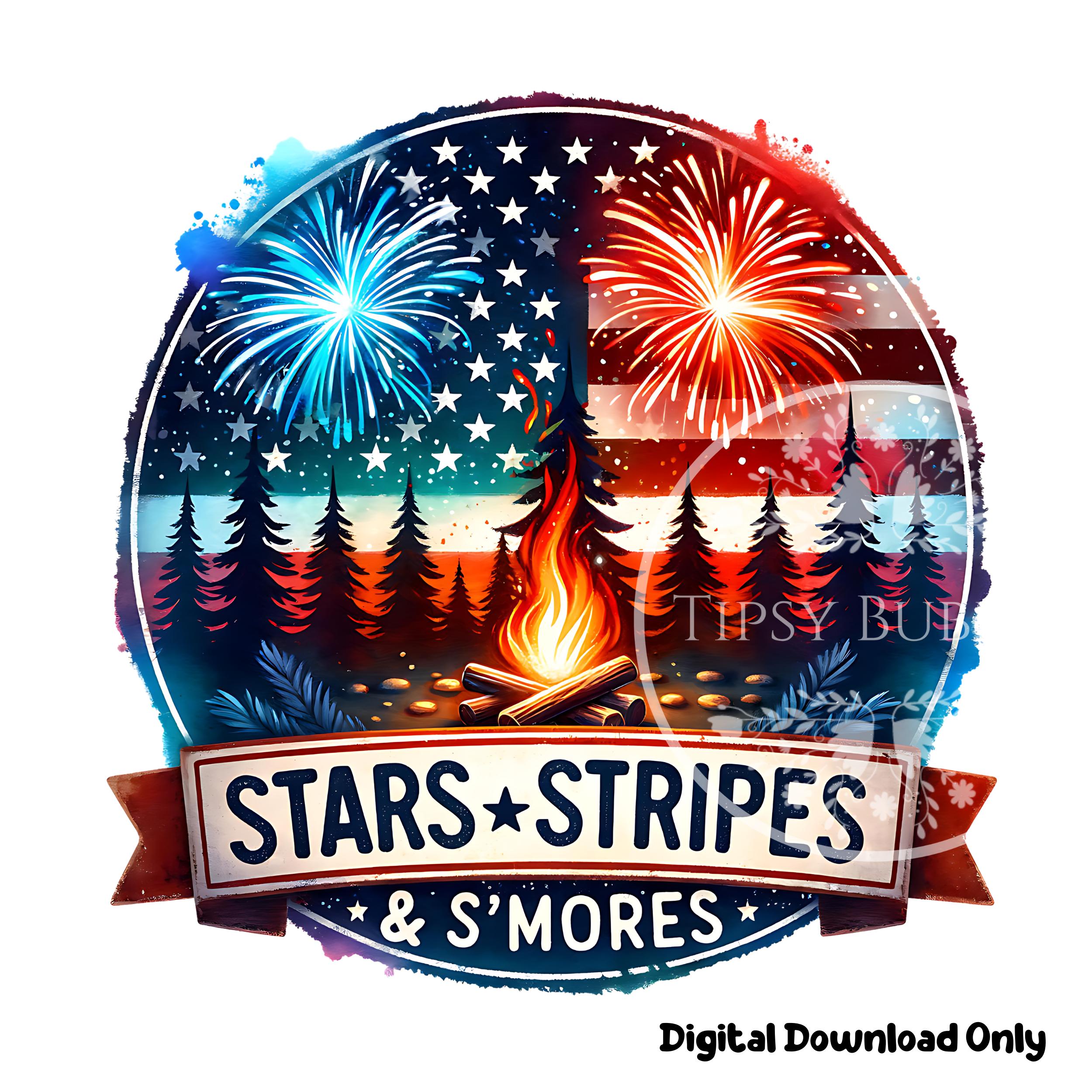 Patriotic Camping PNG, 4th of July Camping Shirt Design, Retro Camping ...