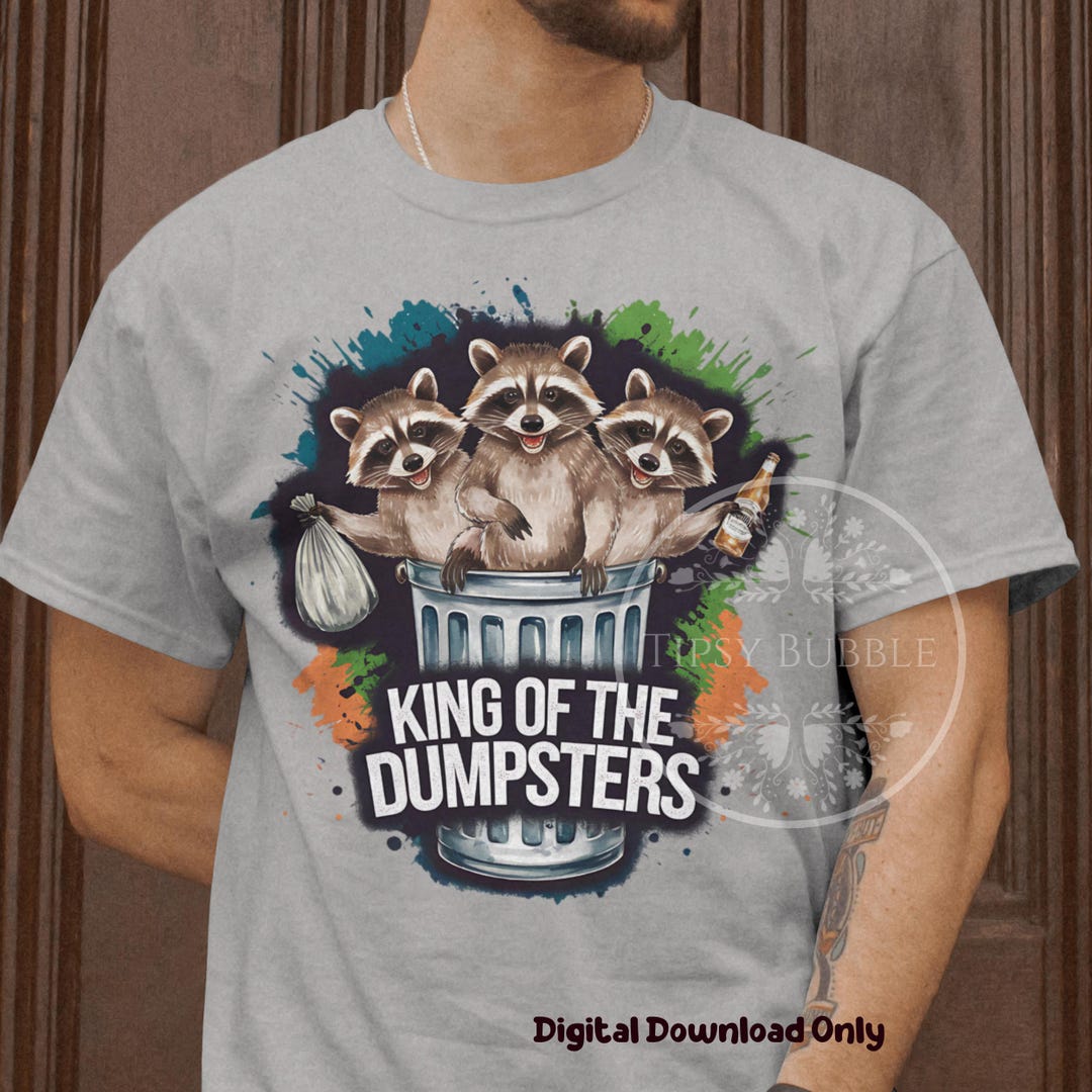 Funny Raccoon Shirt Design, Raccoon PNG Clipart, Guy Shirt Design, Man ...