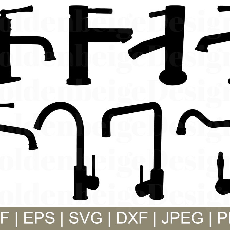 Faucet Svg - Etsy