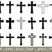 Cross Svg, Cross Signs Silhouette, Cross Sign Vector, Cross Symbol ...