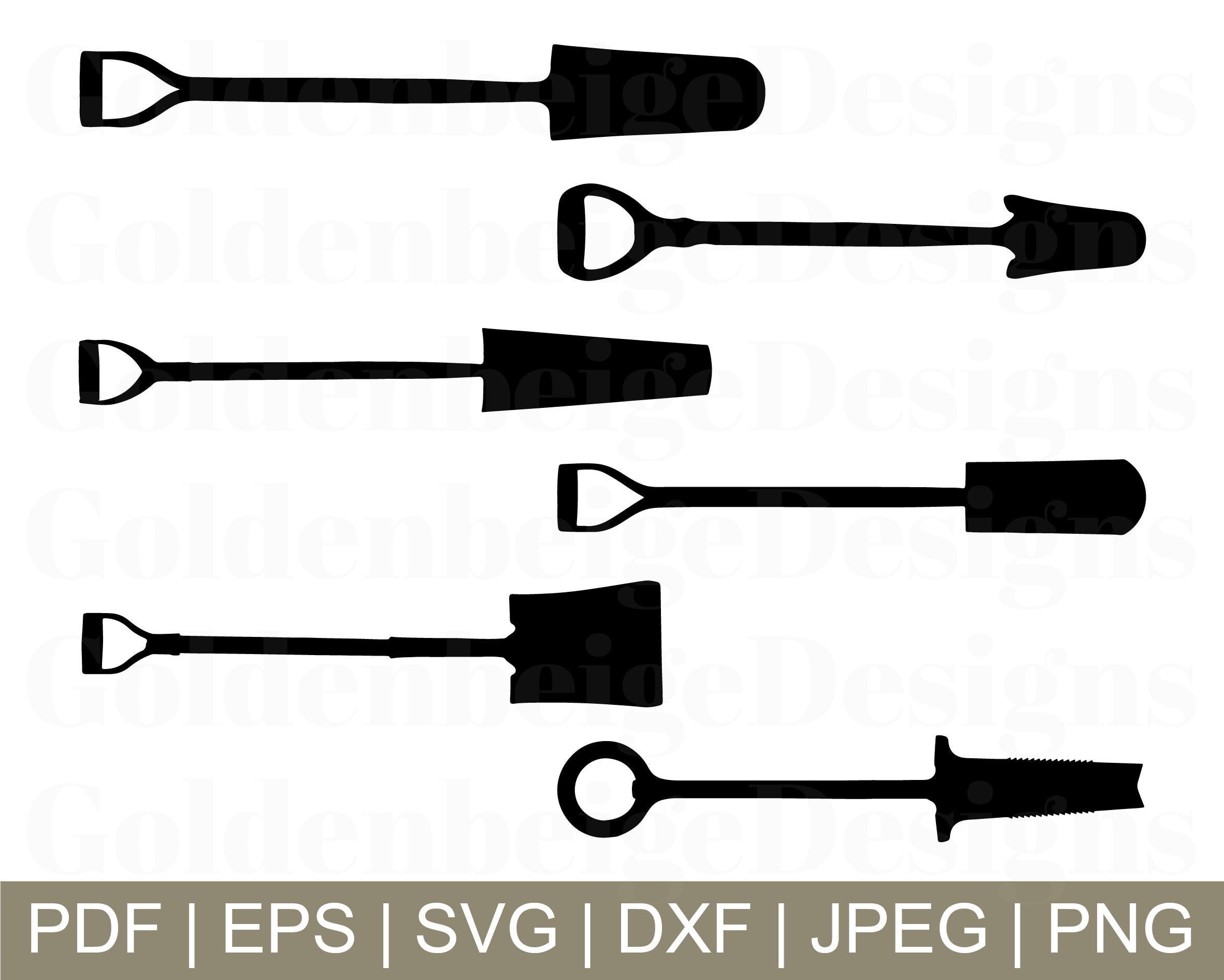 Drain Spade Svg, Drain Spade Vector, Drain Spade Dxf, Drain Spade ...