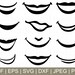 Smile Svg, Smile Cut File, Smile Silhouette, Smile Vector, Smile Dxf ...