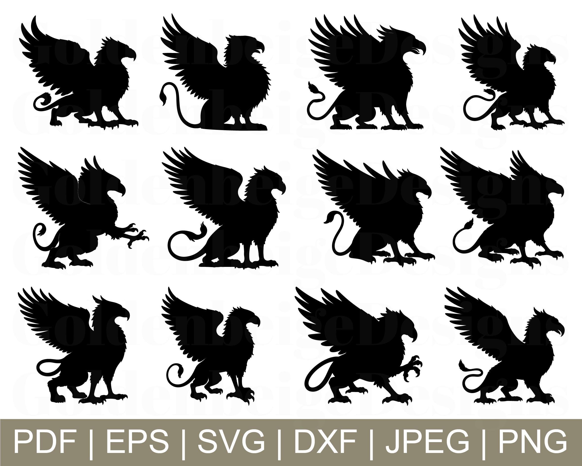 Griffing Svg, Griffin Vector, Griffin Cut File, Griffin Cricut, Griffin ...