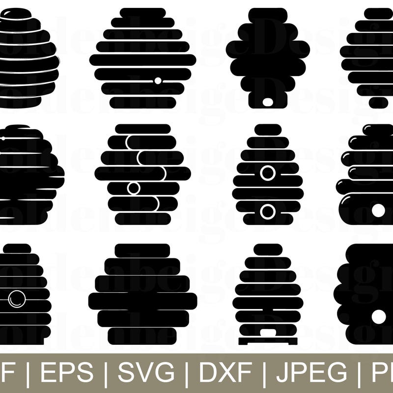 Beehive Svg - Etsy