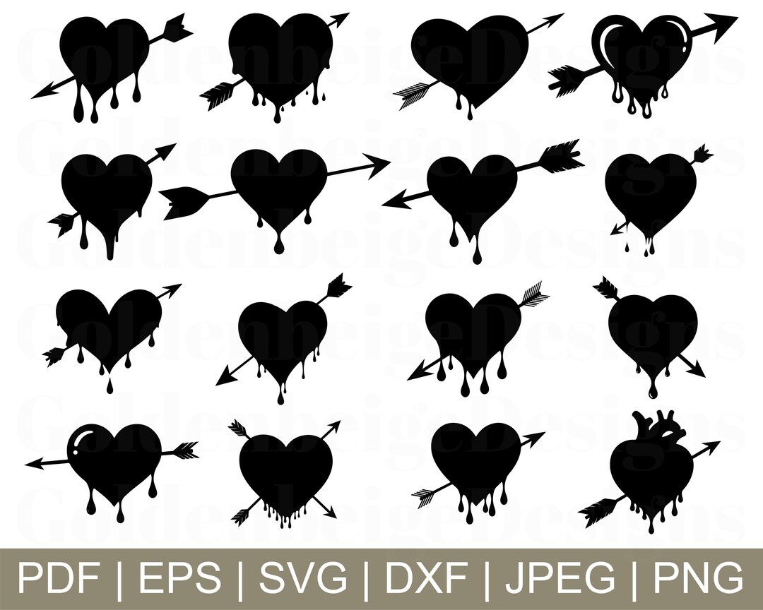 Bleeding Heart Svg, Bleeding Hearts Vector, Bleeding Heart Cut File ...