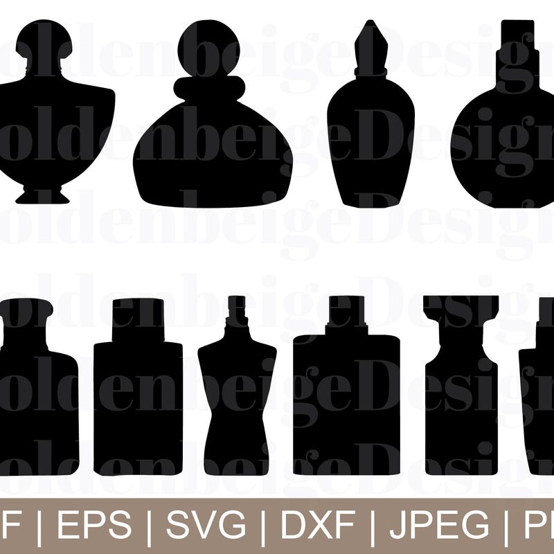 Perfume Bottle Svg - Etsy