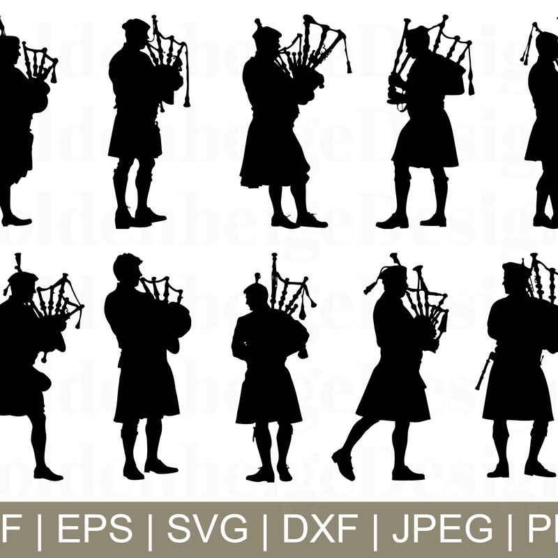 Bagpipe Player - Etsy