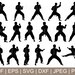 Karate Svg, Karate Silhouette, Karate Cut File, Karate Cricut, Karate ...