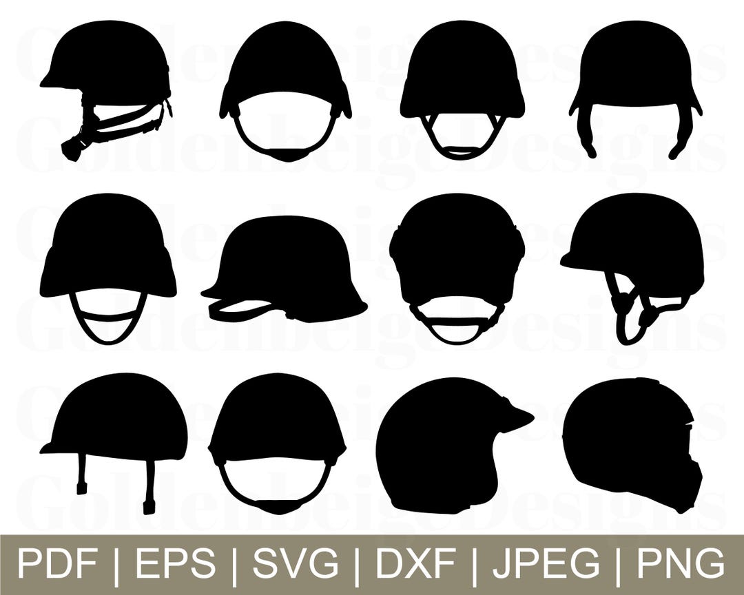 Military Helmet Svg, Military Helmet Vector, Military Helmet Silhouette ...