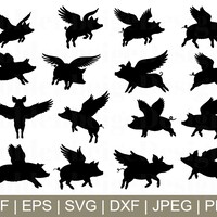 Flying Pig - Etsy