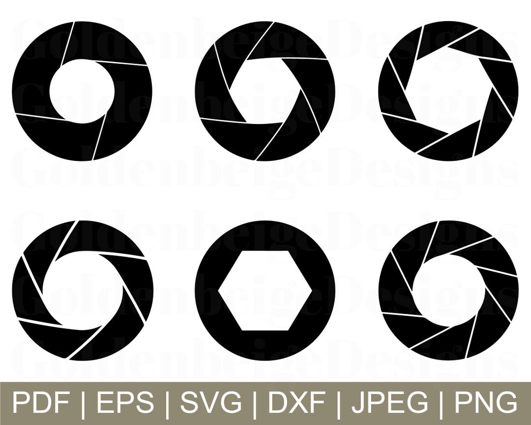 Aperture Icon Svg, Aperture Icons Cut File, Aperture Icon Vector ...