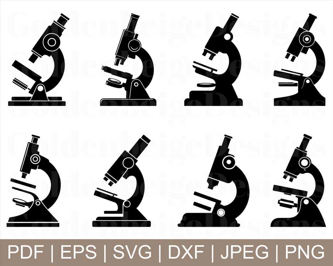 Microscope Svg, Microscope Vector, Microscope Cut File, Microscope ...