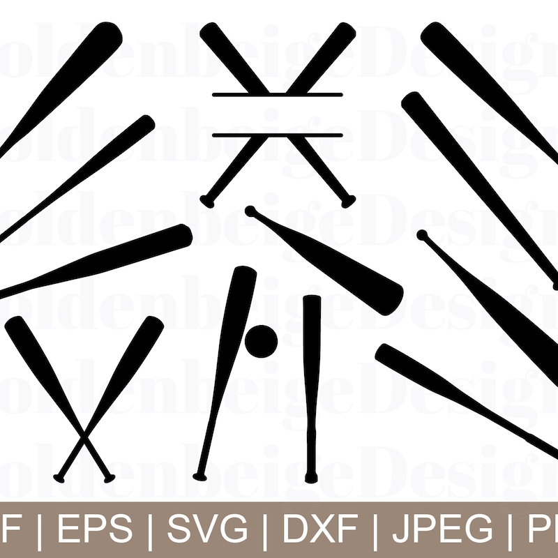Baseball Bat Svg - Etsy