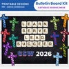 Catholic Saints Bulletin Board Template, All Saints' Day Research ...
