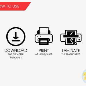 Bright Pastel Alphabet Flashcards With Pictures Printable Early ...