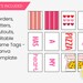 My Class Has A Pizza My Heart Valentine Bulletin Board Kit Editable ...