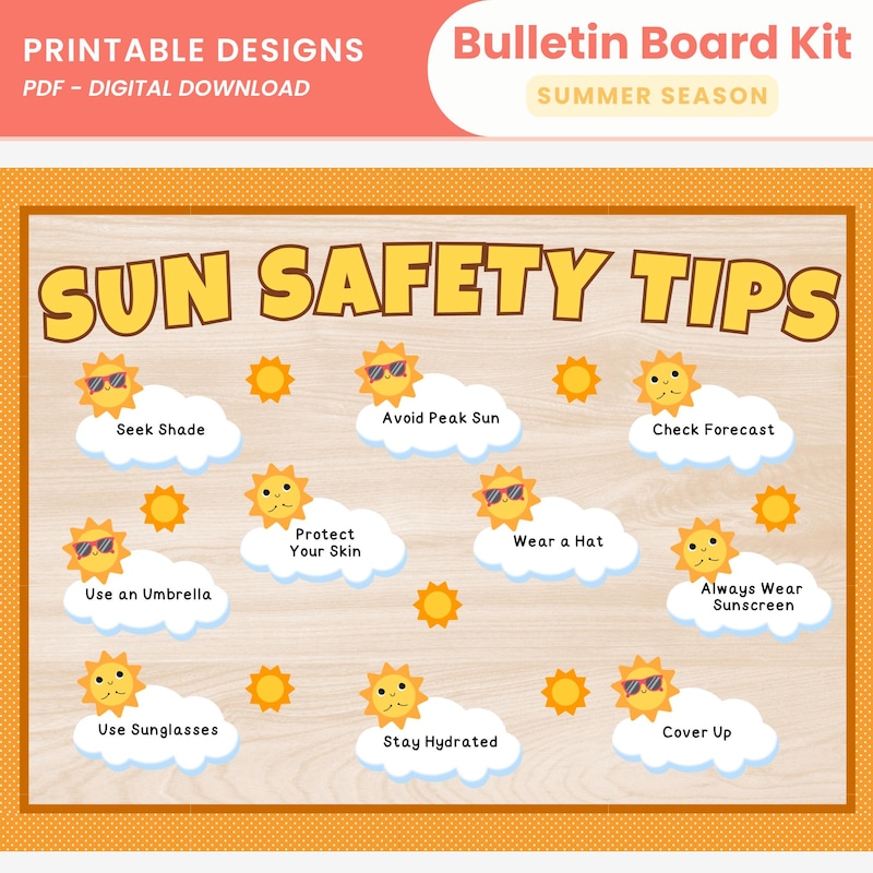 Safety Bulletin Board Ideas - Etsy