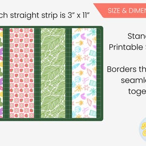 Summer Season Bulletin Board Borders for Classroom Display Printable ...