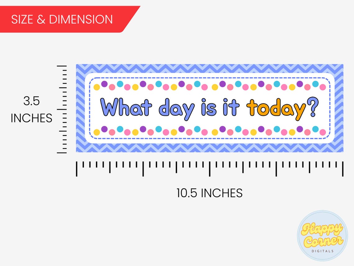 Educational Theme Days of the Week Flashcards Printable Early Learning ...