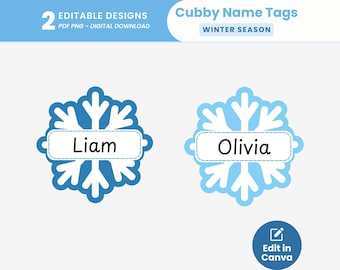 Gingerbread Name Tags - Christmas Editable Winter Classroom Labels - Etsy