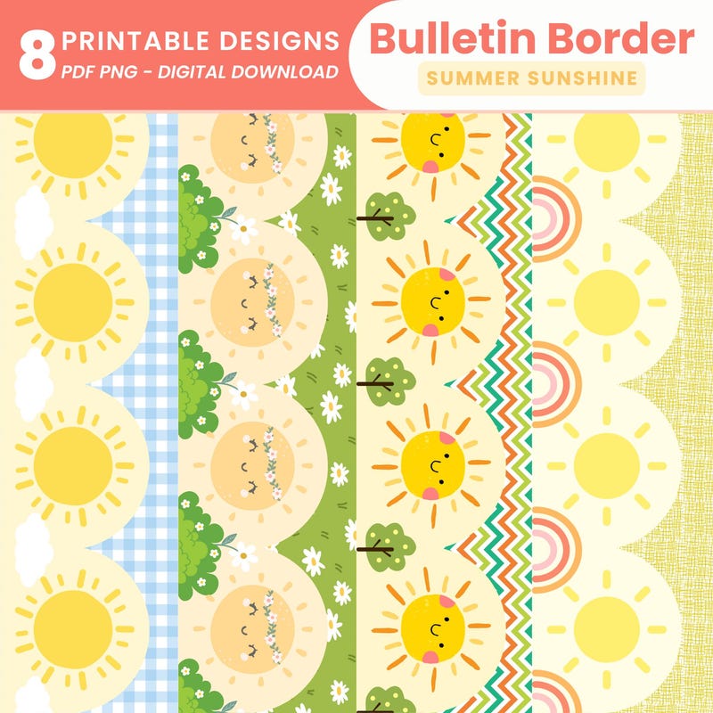 Sun Bulletin Board - Etsy