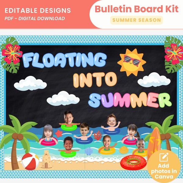 Beach Bulletin Board - Etsy