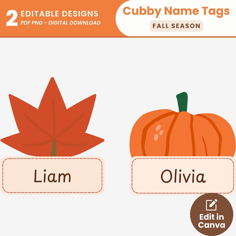 Cubby Labels - Etsy