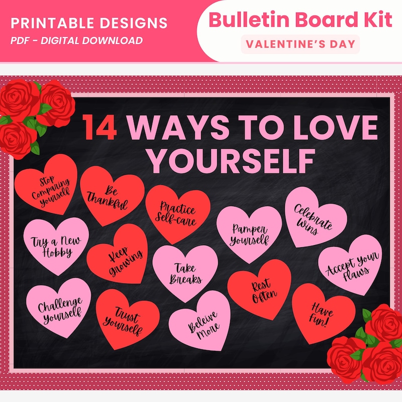 Self Love Bulletin Board - Etsy